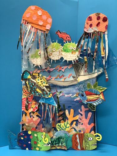 Winners of the Kids Art Contest 2024, Protect Coral Reefs | Frogs Are Green